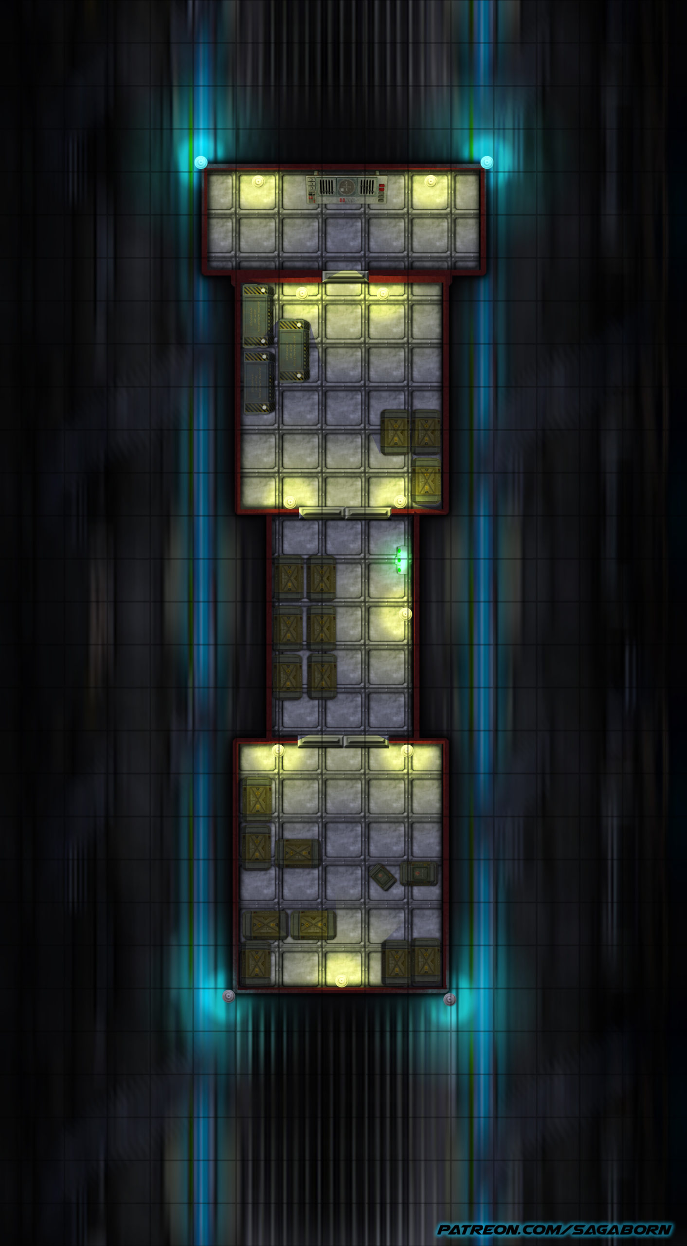 and now for something completely different, Cyberpunk Red map. - SagaBorn