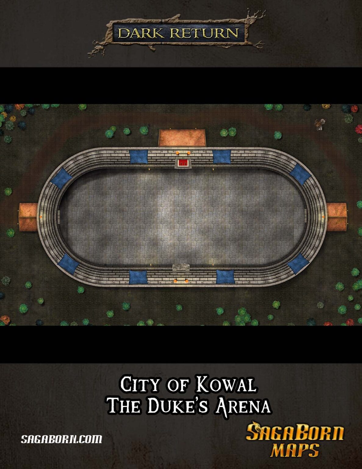 Duke's Arena RPG Map - SagaBorn