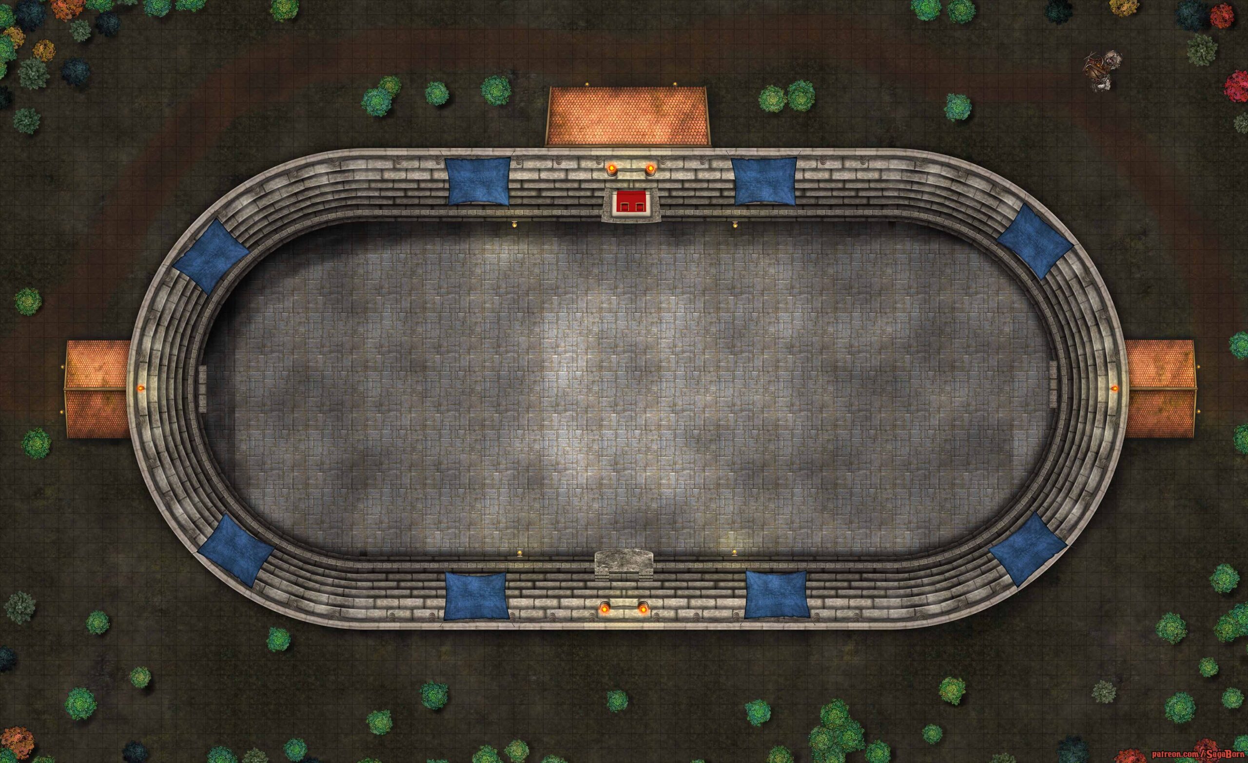 Duke's Arena RPG Map - SagaBorn