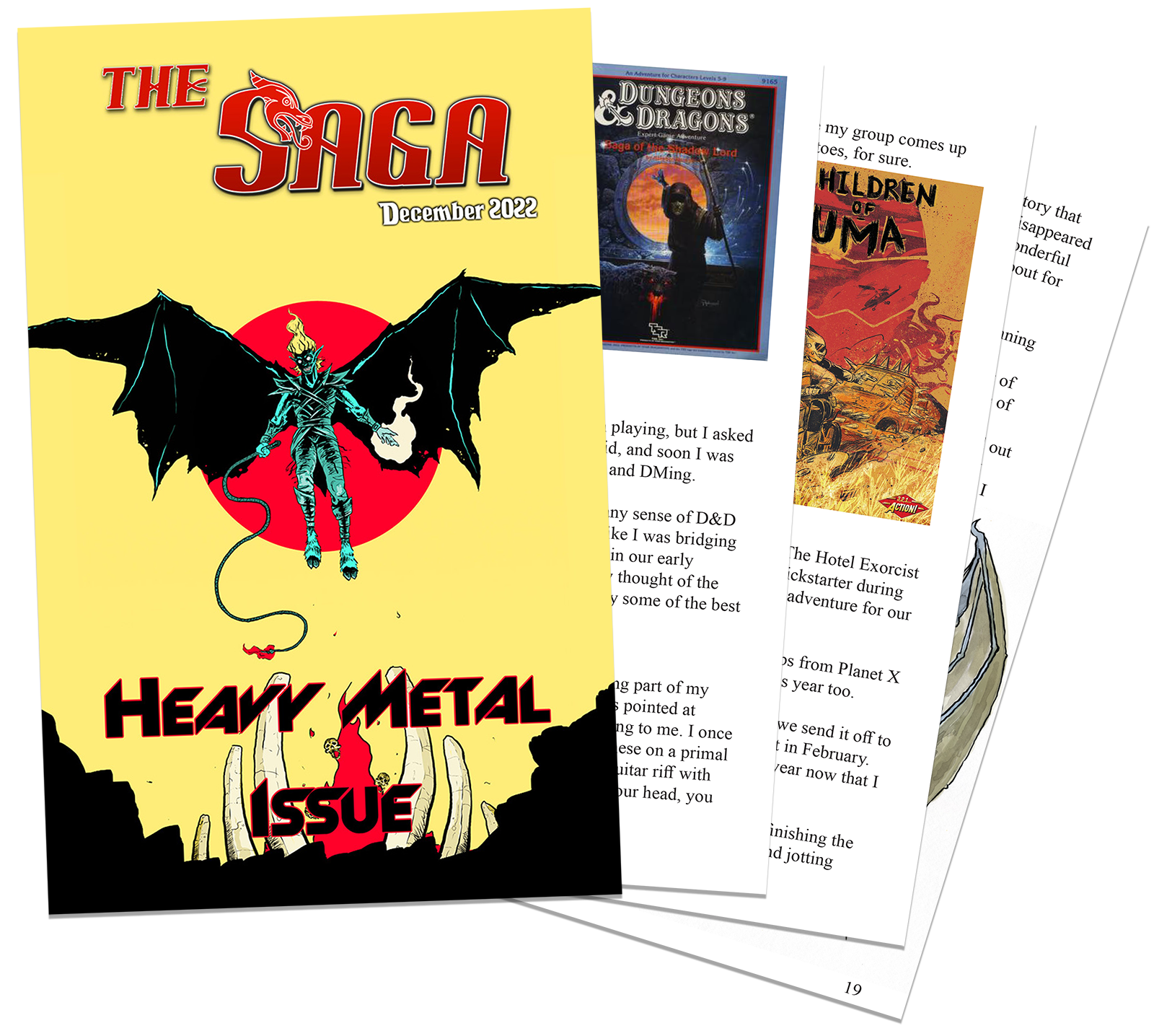 The Saga Issue 6, December 2022 - SagaBorn
