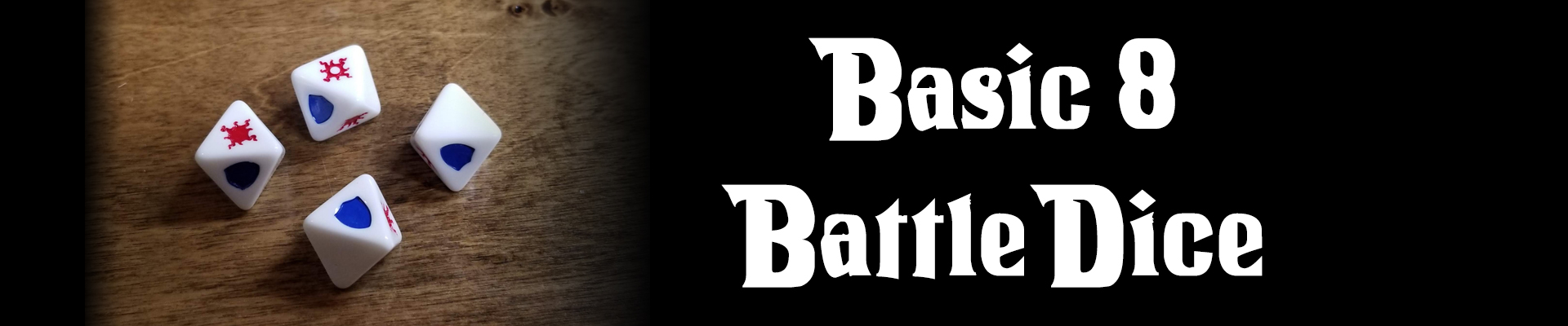 Basic 8 Battle Dice - SagaBorn